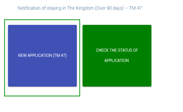Comment faire la déclaration des 90 jours (TM47) en ligne